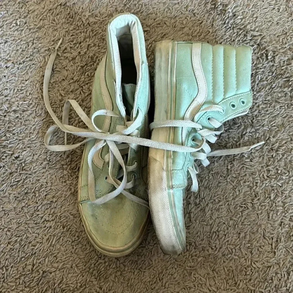 Vans | Shoes | Mink Green High Risevans 85 | Poshmark